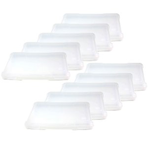 Simply Tidy 8.5" x 11" Storage Case Portable Case for Documents, Papers, Sewing, Crafts - Bulk 10 Pack