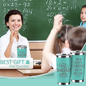 Hexagram Teacher Appreciation Gifts, Teacher Gifts for Women 20 oz Tumbler, Gifts for Teachers, End of Year Teacher Gift, 18/8 Stainless Steel Mug, Teacher Gifts, Teacher Retirement Gifts for Women