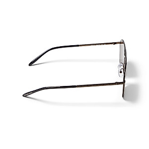 Michael Kors MK1124 Matterhorn Matte Husk/Dark Brown Solid One Size