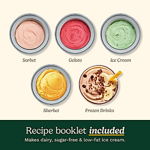 Cuisinart ICE-21P1 1.5-Quart Frozen Yogurt, Ice Cream and Sorbet Maker, Double Insulated Freezer Bowl elminates the need for Ice and Makes Frozen Treats in 20 Minutes or Less, White