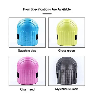 Suillty 1 Pair Soft Foam EVA Knee Pad for Work Knee Supporting Padding for Gardening Cleaning Protective Sport Kneepad
