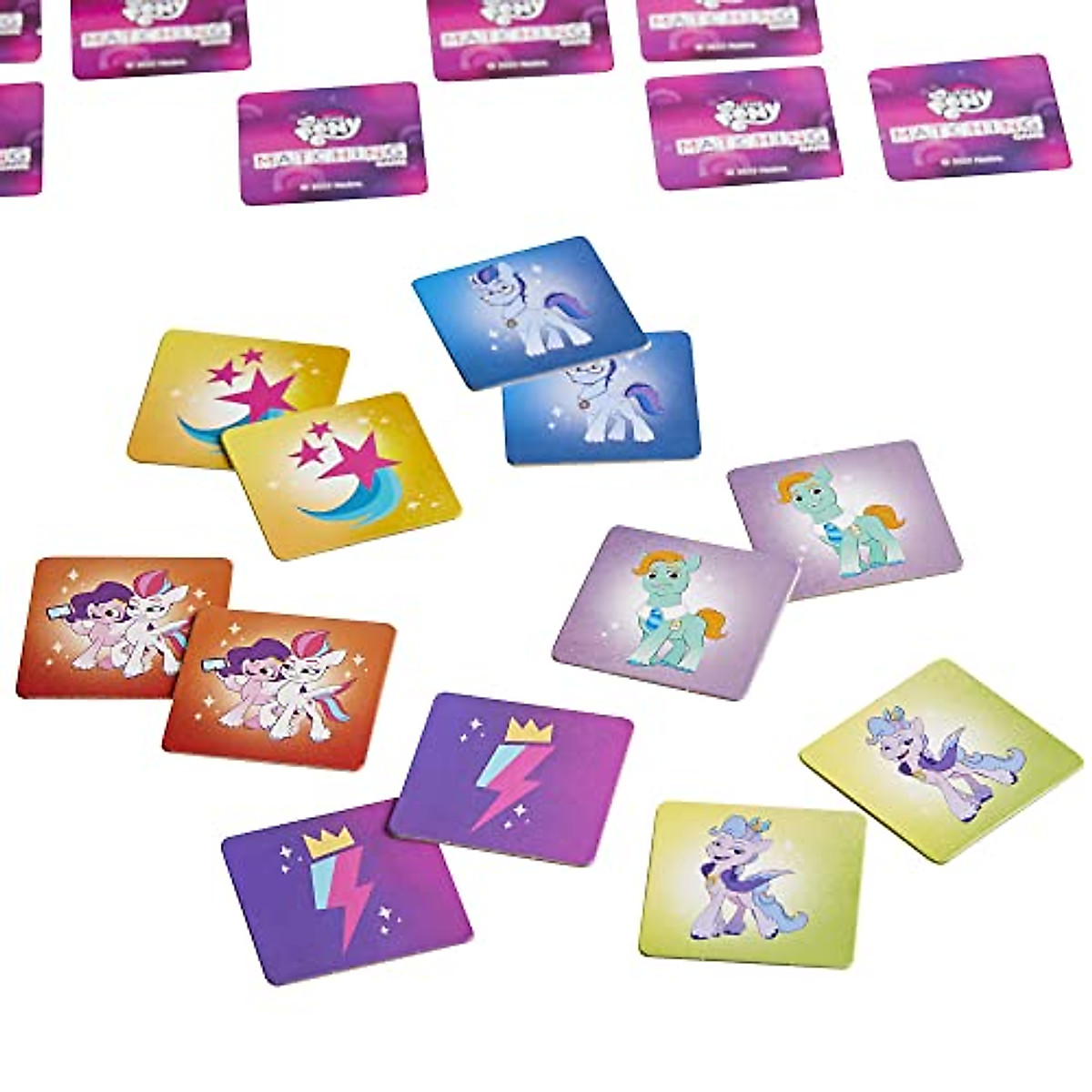 Hasbro Gaming My Little Pony Matching Game for Kids | 1+ Players | Preschool Board Games for Clasroom | Back to School Gifts | Ages 3+