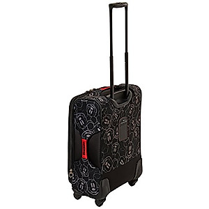 American Tourister Disney Softside Luggage with Spinner Wheels, Mickey Mouse Multi-Face, 21-Inch