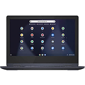 2022 Lenovo Flex 3 Touchscreen Chromebook, 2-in-1 11.6" HD for Business and Student Laptop, MT8183 CPU, 4GB LPDDR3, 64GB eMMC, Webcam, Blue, Chrome OS (Renewed)