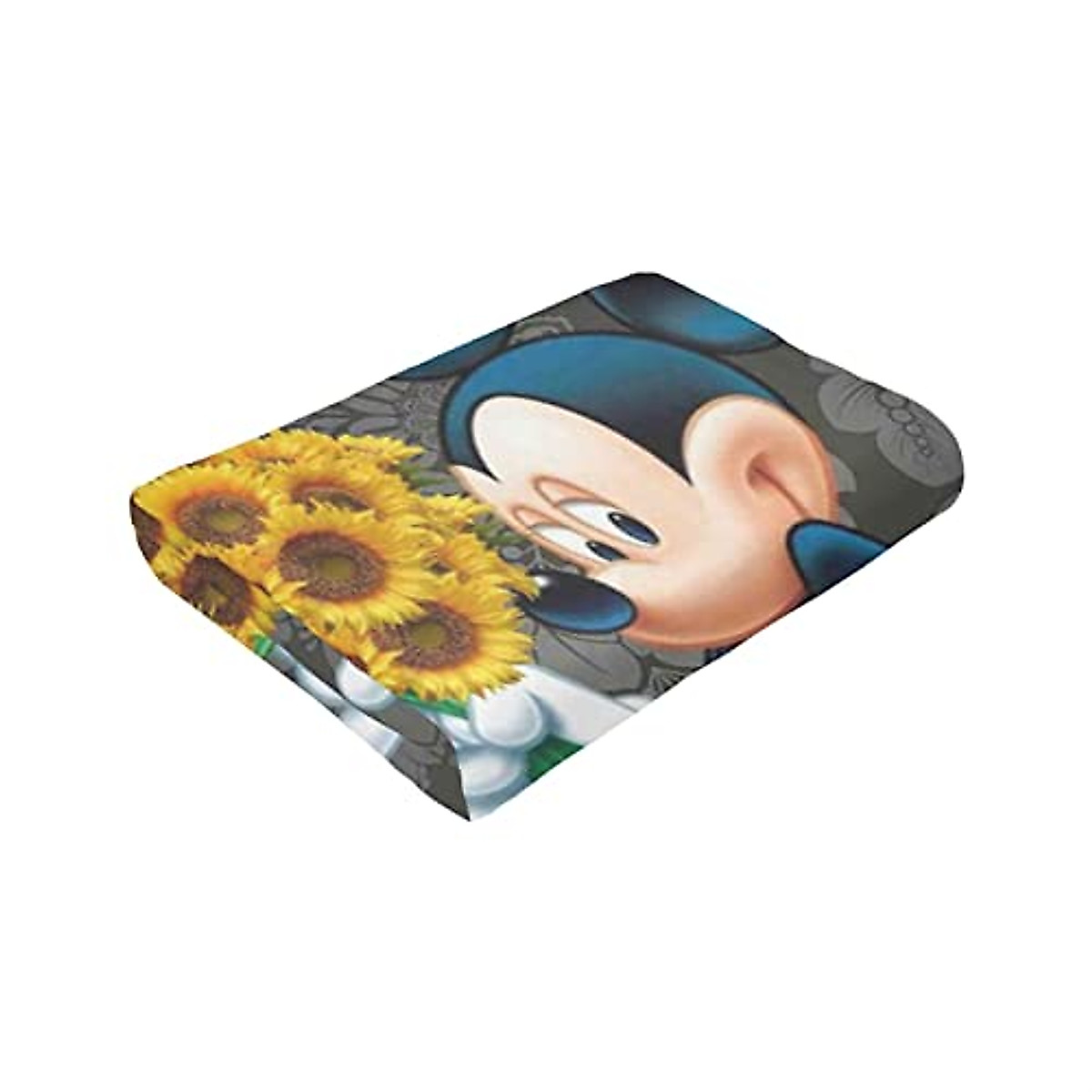 Christmas Blanket Cute Mouse Bow Blanket Ultra Soft Warm Throw Blanket for 50"X40" Fade Resistant Kawaii Cartoon Character Fuzzy Bedding for Traveling Camping Couch Sofa Gifts A- 14