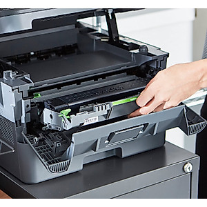 Brother MFC-L2690DW All-in-One Wireless Monochrome Laser Printer, Black - Print Copy Scan Fax - 26 ppm, 2400 x 600 dpi, 50-Sheet ADF, Auto Duplex Printing, LCD Screen, Cbmoun