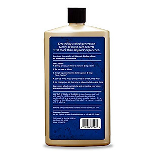 Granite Gold Squeeze and Mop Floor Cleaner For Granite, Marble, And Other Natural Stone Or Ceramic Tile Surfaces, 32 Fl Oz