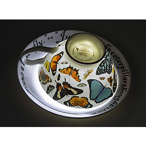 Tea Cups London Cup & Saucer Butterfly, 210 ml (7 fl oz)