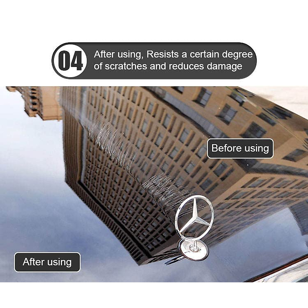 CHESTEA Graphene Coating -9h Nano Ceramic Coating Hydophobic High Gloss Anti Scratche Waterproof Mirror Paint Sealant Polishing for 1.69 Ounces sd02 0