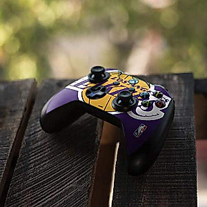 Skinit Decal Gaming Skin Compatible with Xbox One S Controller - Officially Licensed NBA Los Angeles Lakers Large Logo Design