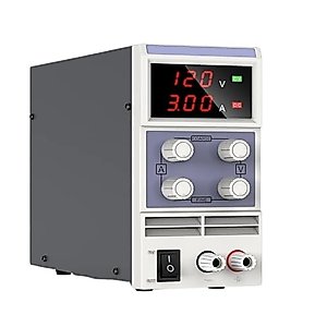 Adjustable DC Power Supply 120V 3A LED Digital Bench Power Source Stabilized Power Supply Voltage Regulator Switch