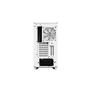 Fractal Design Define 7 White Brushed Aluminum/Steel E-ATX Silent Modular Tempered Glass Window Mid Tower Computer Case