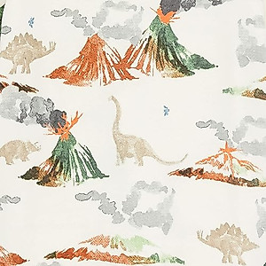 Burt's Bees Baby Boys Footed Pajamas, Sleep and Play Loose Fit, 100% Organic Cotton Soft One-piece PJs, Sizes NB to 6-9 Months