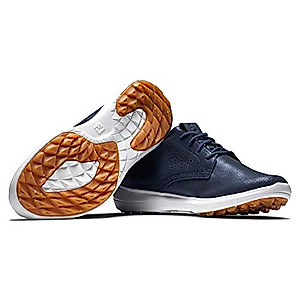 FootJoy Women's Flex LX Previous Season Style Golf Shoe, Blue Sparkle, 6.5