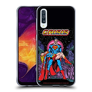 Head Case Designs Officially Licensed Superman DC Comics Supergirl Crisis on Infinite Earths Famous Comic Book Covers Soft Gel Case Compatible with Samsung Galaxy A50/A30s (2019)