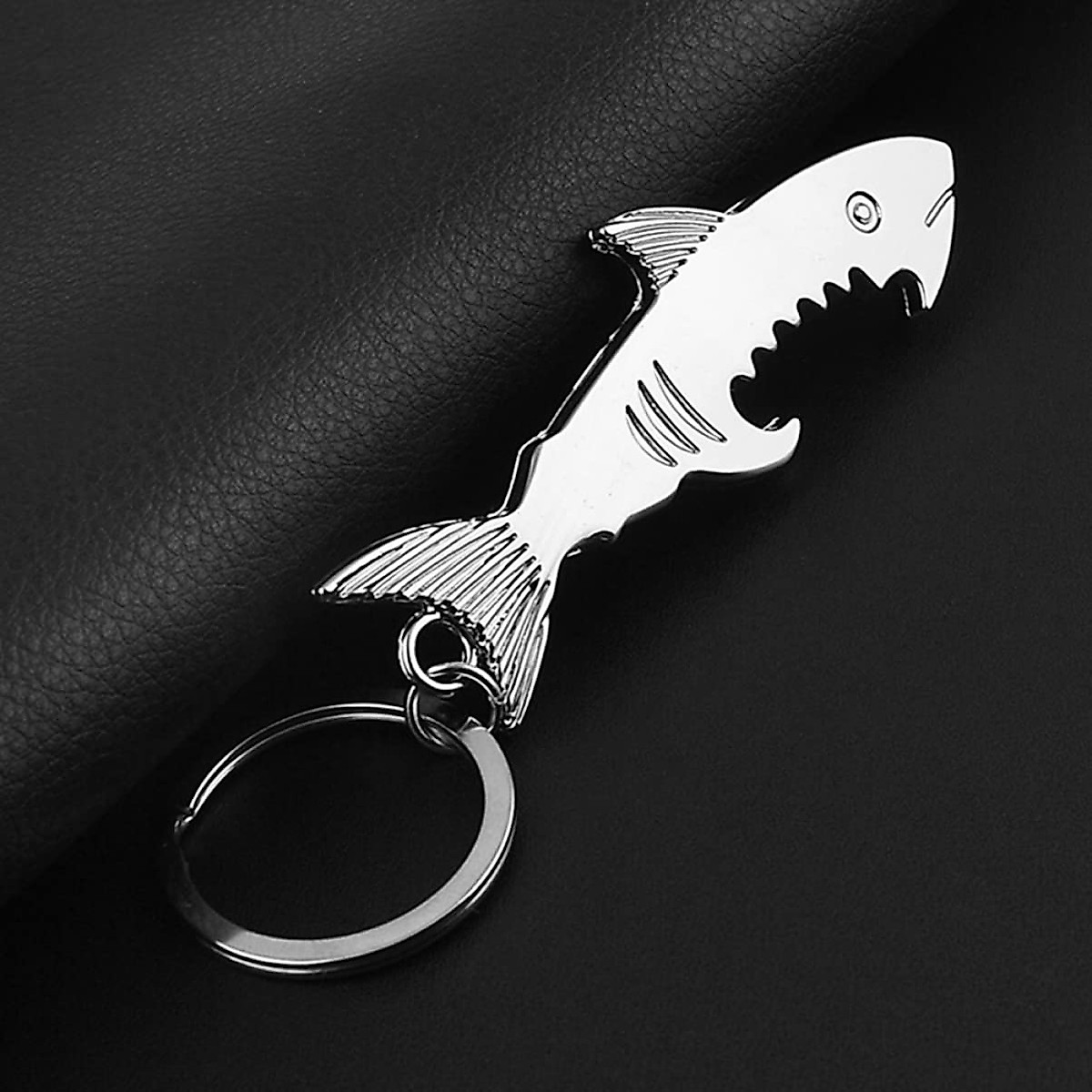 VICASKY 2pcs Key Chain Can Opener Beer Cap Lifter Beer Bottle Opener Cola Bottle Opener Keyring Bottle Opener Wine Lifter Bottle Brish Beer Shotgunning Tool Zinc Alloy Thumb Supplies