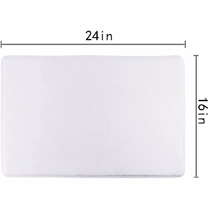 Door Entrance mat Entrance Mat Arabic Welcome Flowers Non Slip Front Entrance Door Mat for Waterproof Floor Mat for Home Garage Entrance Balcony Bathroom Area 16x24 Inche