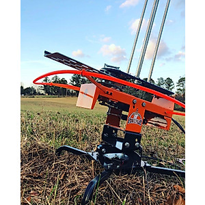 Do-All Outdoors Auto Adjustable Wobbler Kit For Fowl Play and Raven Clay Pigeon Skeet Thrower Traps , Black, Medium