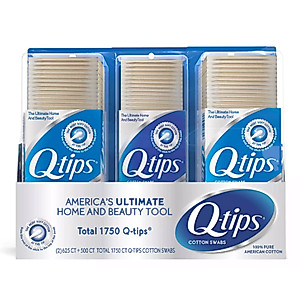 Q-tips Cotton Swabs Value Pack, 1750-Count Package