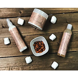 EDEN BodyWorks Almond Marshmallow Hydration Serum | 8 oz | Define Curls, Protect, Add Shine & Smooth Hair