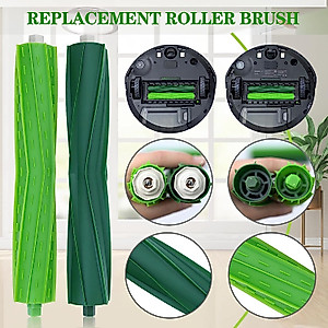 Replacement Parts Roller Brushes Set Compatible for IRobot Roomba I E J Series, i7 i7+ i3 i3+ i4 i6 i6+ i8 i8+Plus E5 E6 E7 j7 j7Plus Vacuum Cleaner Replacement Accessory