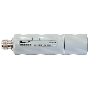 Mikrotik RouterBOARD Groove-52HPn 600MHz Atheros, 64MB, 1 LAN,built-in 2.4/5.8GHz 802.11a/b/g/n, OSL3, PoE.