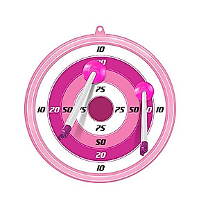 SainSmart Jr. Kids Bow & Arrow Toy, Princess Basic Archery Set Outdoor Hunting Game with 3 Suction Cup Arrows, Target & Quiver, Pink,includes 1 x luminous bow