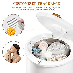 Towel Warmers, Luxury Bucket Towel Warmer, Large Towel Warmer for Bathroom, Auto Shut Off, Fits Up to Two 40"X70" Oversized Towels, Bathrobes, Blankets, PJ's and More, CL1