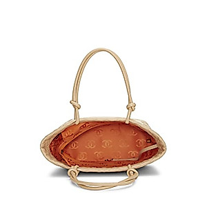 CHANEL, Pre-Loved Beige Quilted Calfskin Cambon Ligne Tote Large, Beige