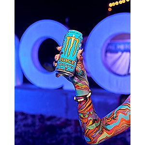 Monster Energy Juice Monster Mango Loco, Energy + Juice, Energy Drink, 16 Ounce (Pack of 15)