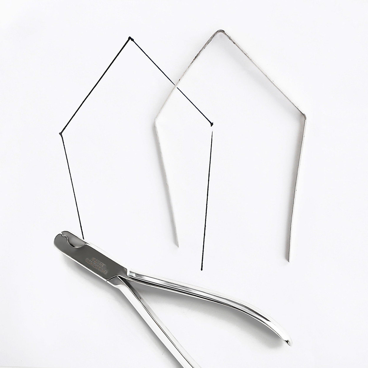 MINOVA Rotatable Electric Hot Knife Foam Cutter Styrofoam Cutting Tool Kit Air Cooled 250W AC Hot Knife Cutter Foam Cutting Tool Kit with Heavy-Duty Case 4 Blades, Bending pliers & Accessories