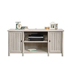 Sauder Costa Credenza, Chalked Chestnut finish