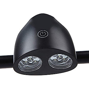 Culinary King LED Barbecue Grill Light - Fully-Adjustable, Attaches to any Grill Handle, 50,000 Hour Lifespan, Lifetime Guarantee