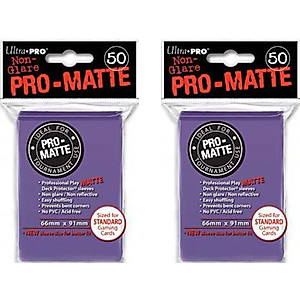 600 Ultra Pro Purple PRO-MATTE Deck Protectors Sleeves Standard MTG Colors by Ultra Pro