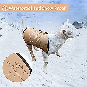 2 Pcs Goat Blanket Goat Blankets for Cold Weather Mini Horse Blanket Goat Coats for Winter Goat Supplies Goat Blankets Sheep Blanket S