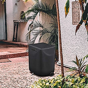 iCOVER Electric Smoker Cover for Masterbuilt, Charbroil, Dyna Glo and More 30-Inch Vertical Smoker 18.5 L x 17.5 W x 33 H, Durable & Waterproof