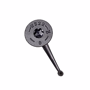 Simpson Strong-Tie SDWS22800-R50 Strong-Drive SDWS Timber Screw (Interior) — 0.220 in. x 8 in. E-Coat (50-Qty)