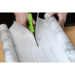 Duck EasyLiner Adhesive Laminate Surfaces Shelf Liner, Gray Marble, 20 in. x 15 ft, 6 Rolls