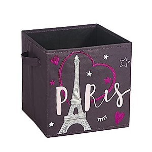 Heritage Kids Paris Light Up Storage Cube, Set of 2