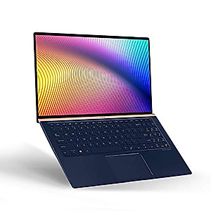 ASUS ZenBook 15 Ultra Slim Compact Laptop 15.6” FHD 4-Way NanoEdge, Intel Core i7-8565U Processor, 16GB DDR4, 512GB PCIe SSD, GeForce GTX 1050, Ir Camera, Windows 10, UX533FD-DH74, Royal Blue