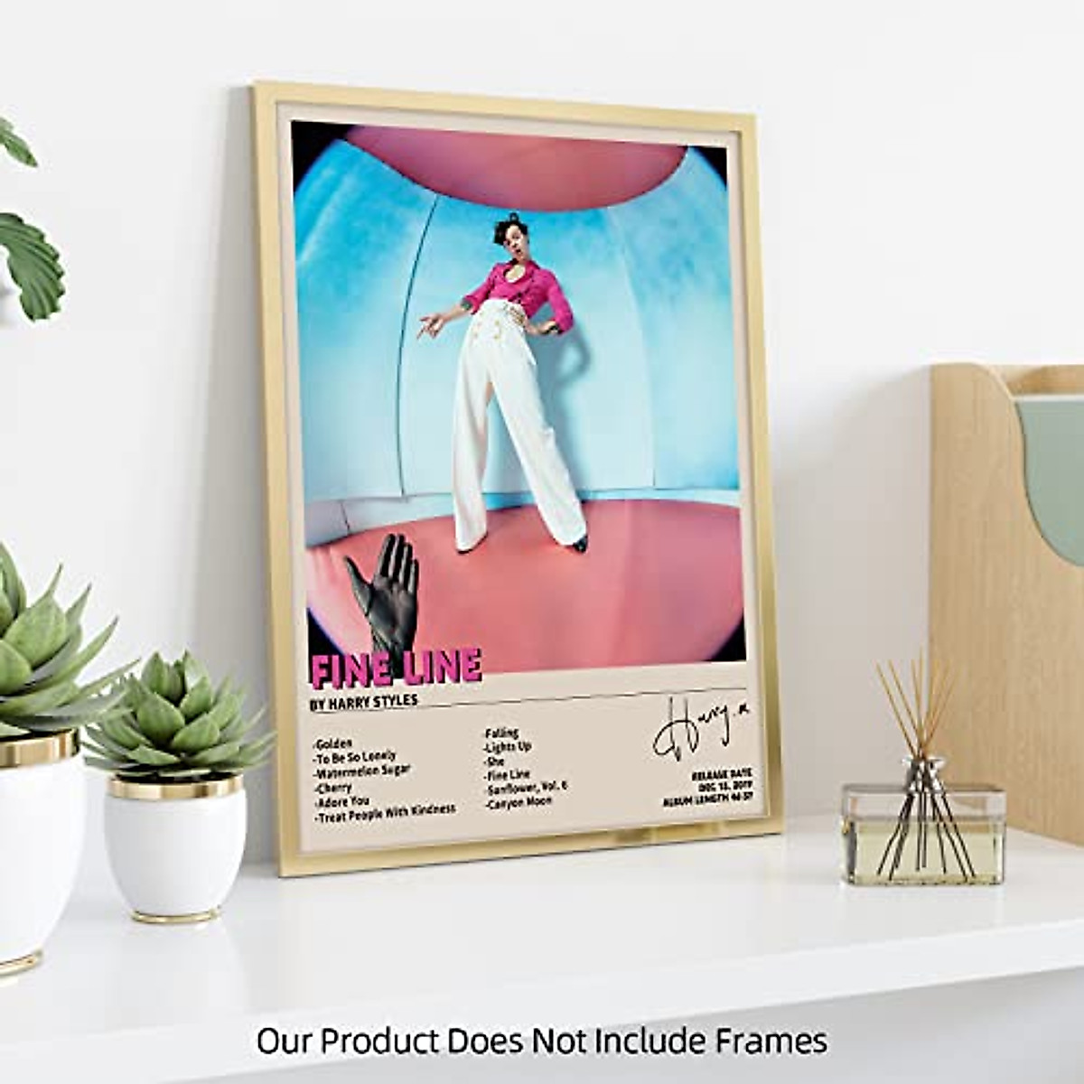 pictures Harry - Styles Posters - Harry's House Music Album Poster Cover Signed Limited Edition Poster Canvas Wall Art Room Aesthetic Decor Set of 6 Frameless 8x10 Inches…