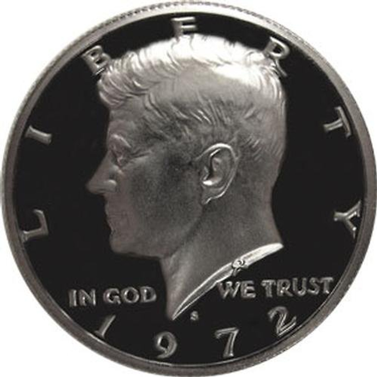 1972 S Gem Proof Kennedy Half Dollar US Coin