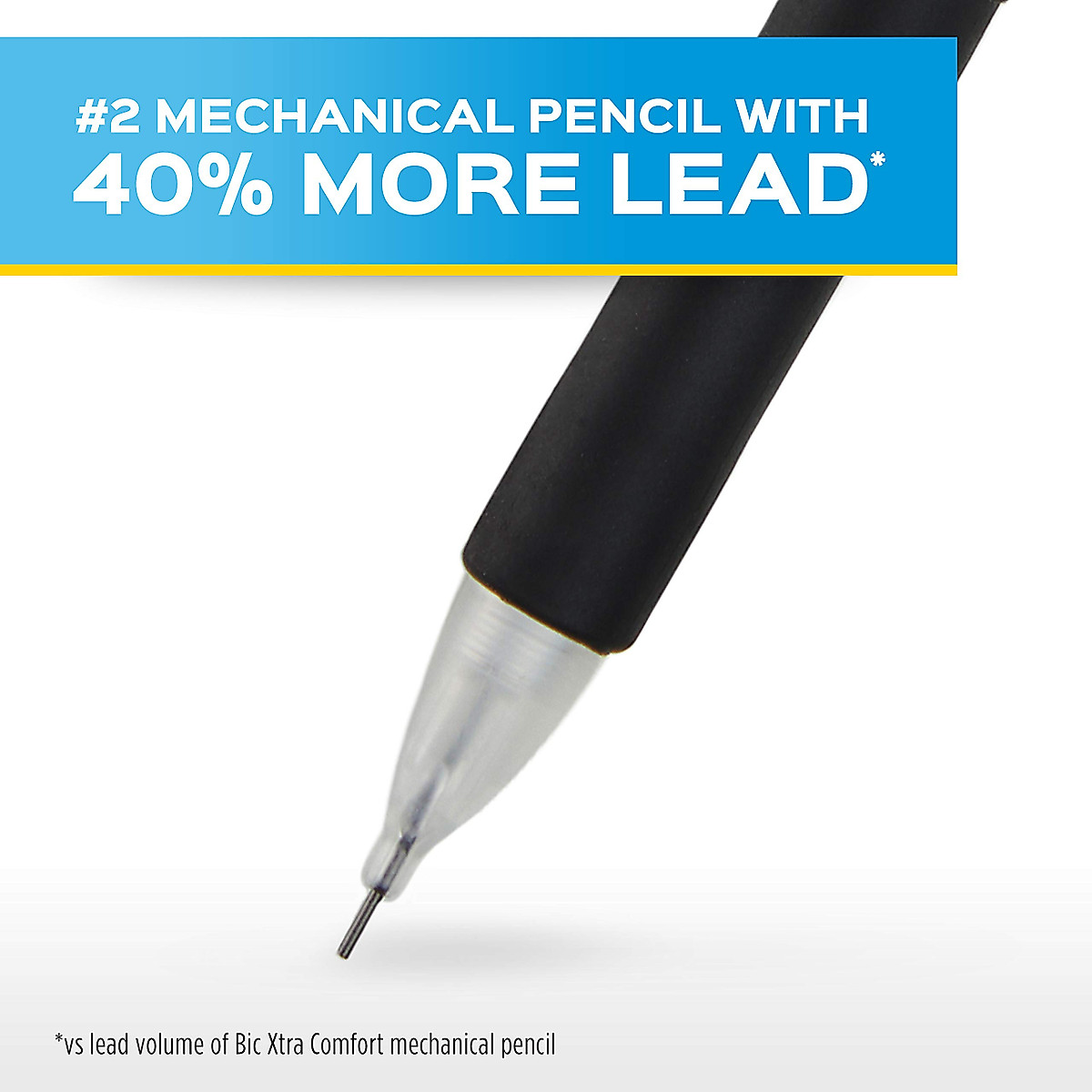 Paper Mate Mechanical Pencils, Write Bros. Comfort #2 Pencil with Comfort Grip, Great for Long Writing Tasks, 0.7mm, 12 Count