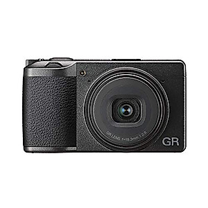 Ricoh GR III Digital Compact Camera, 24mp, 28mm F 2.8 Lens with Touch Screen LCD