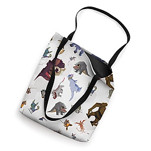 Star Wars Galaxy of Creatures Geometric Print Tote Bag