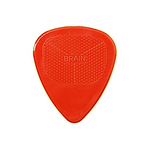 Snarling Dogs Brain TNSDB351, 0.73 Guitar Picks, 12-Piece, Collectible Tin, Red Nylon, 0, 0.73mm
