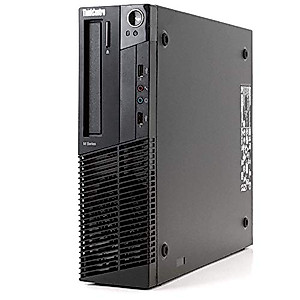 Lenovo ThinkCentre M91 Desktop, Intel Core i5 3.1 GHz, 8 GB RAM, 1 TB SATA HDD, Keyboard & Mouse, Wi-Fi, 17" LCD Monitor (Brands Vary), DVD, Windows 10, (Renewed)