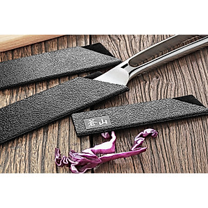 Cangshan 61741 6-Piece Knife Edge Guard Set, Black