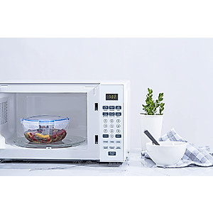 Large Plastic Food Storage Container with airtight Lid for Pantry, Fridge- 10 Cup, 80 Oz- BPA Free, Leakproof Sealed Container- Microwave, Dishwasher and Freezer Safe (2.5 Quart)