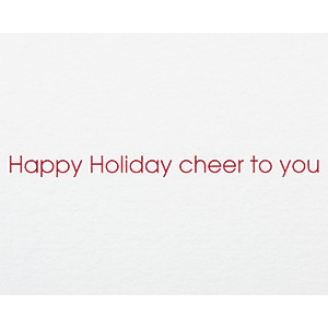 Papyrus Boxed Christmas Cards with Envelopes, Holiday Cheer, Polar Bear (20-Count)